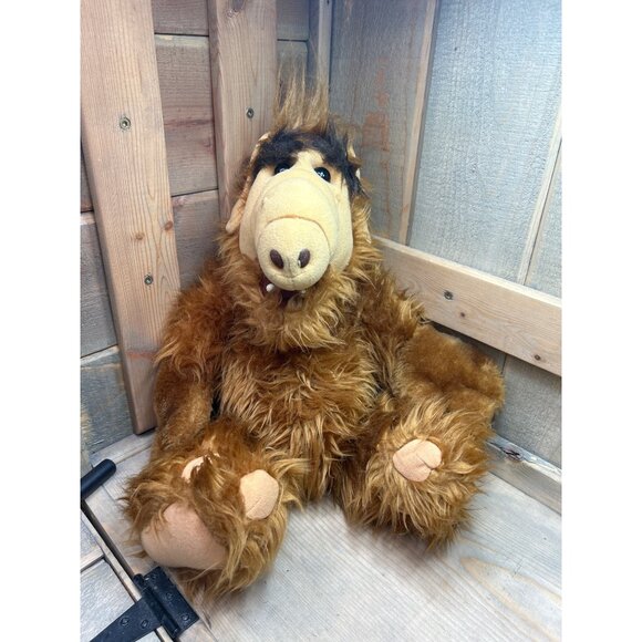Toys | Vintage 1986 Alf 18 Plush Doll Alien Productions Stuffed Animal ...
